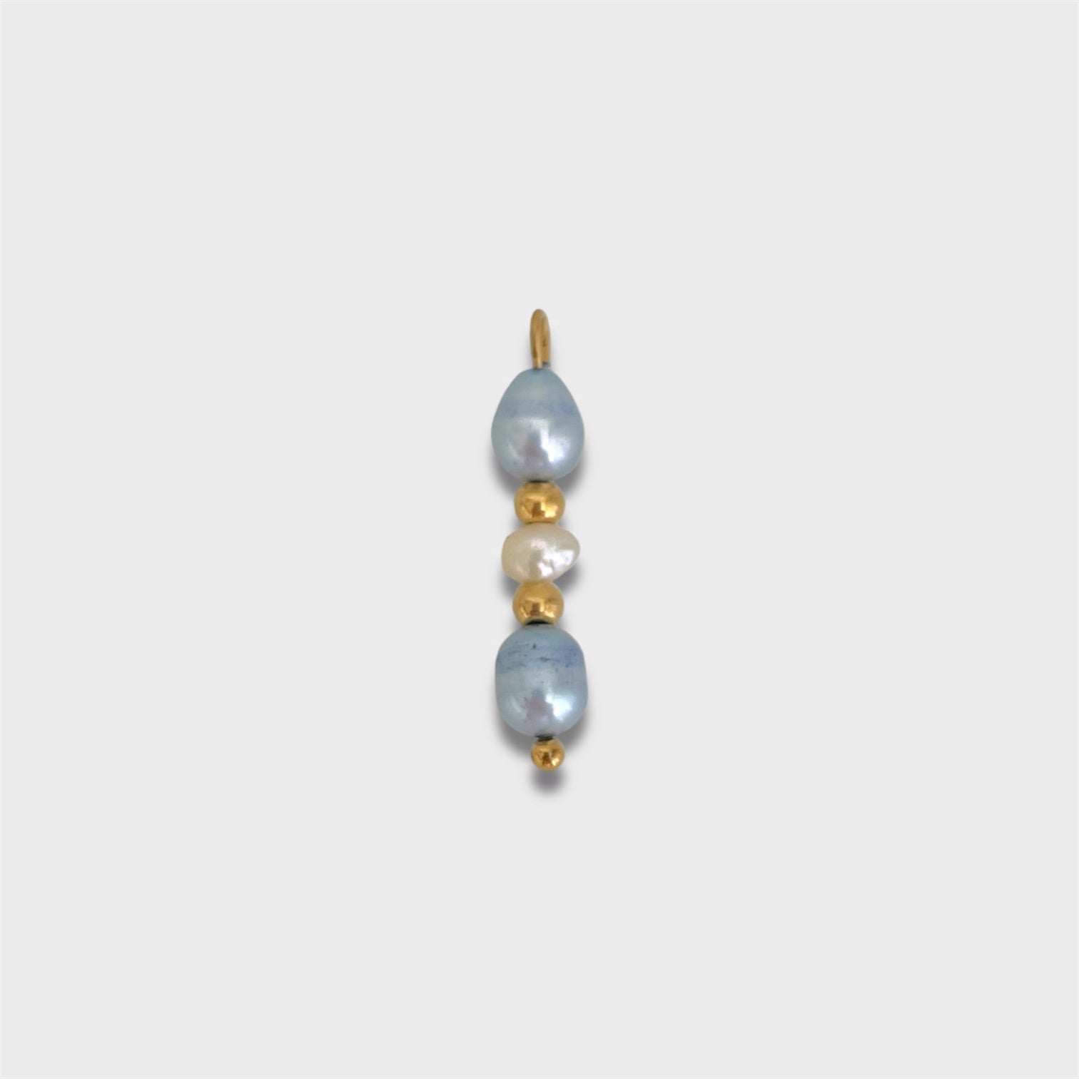 Mixed Blue Pearl Charm – With Lyberty