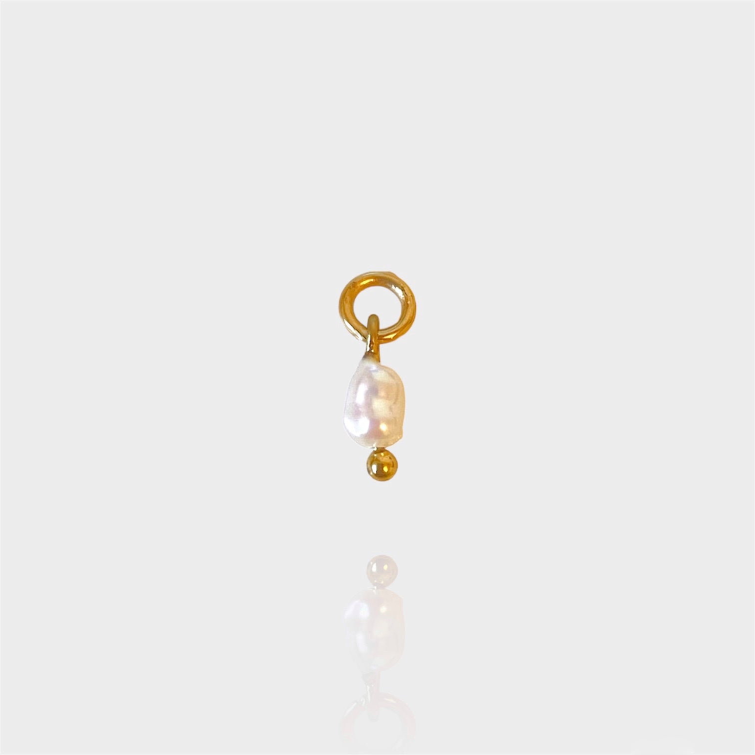 Mini Rice Pearl Charm – With Lyberty
